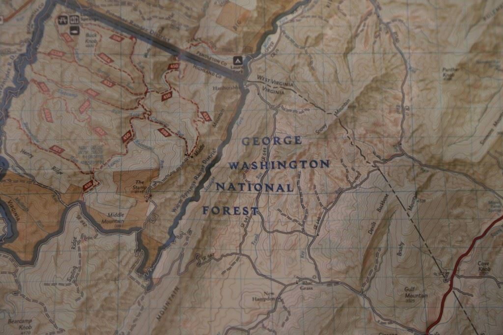 National Geographic Maps – GW National Forest